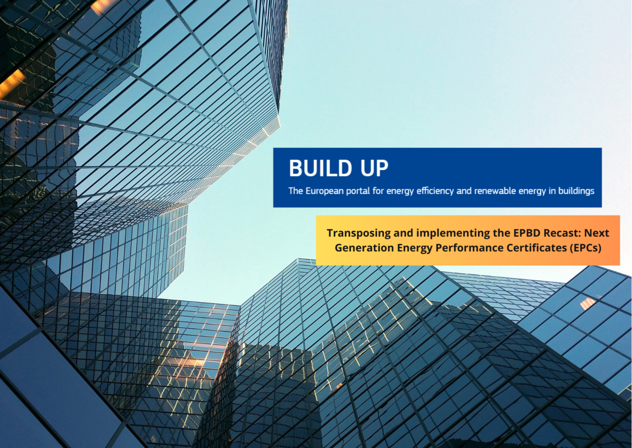 BUILD UP Webinar on EPBD Recast: Next Generation Energy Performance ...