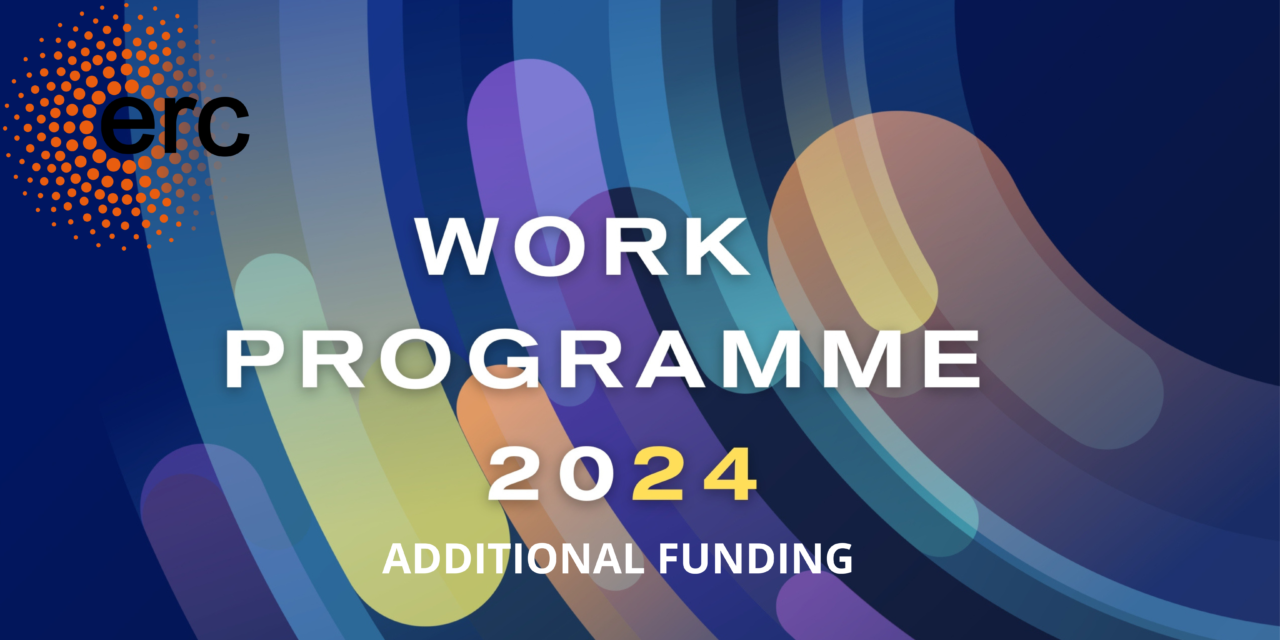 ERC 2024: Additional Funding and Programmatic Changes to Promote ...
